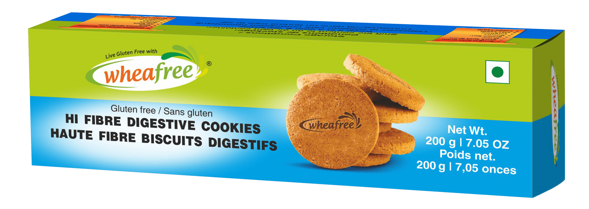 Hi Fibre Digestive Cookies – 200g – Wheafree – Gluten Free
