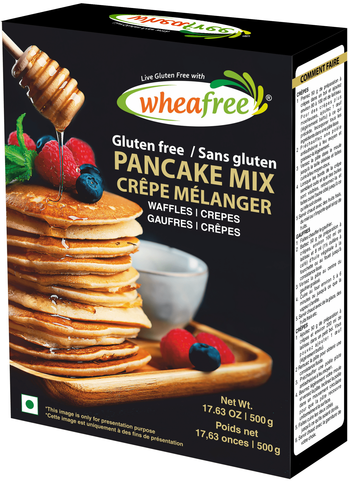 Pancake Mix – 500g – Wheafree – Gluten Free
