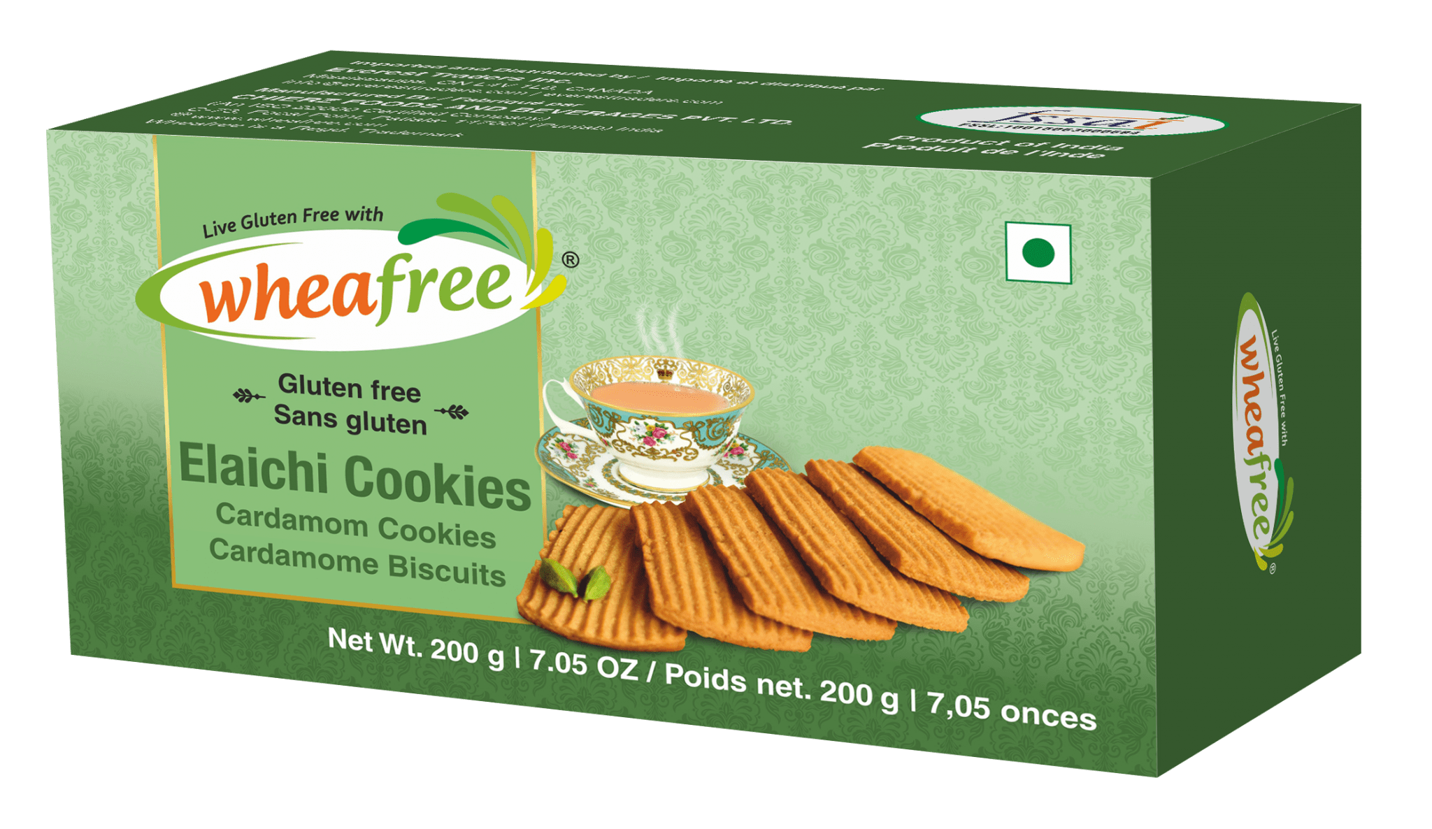 Elaichi Cookies – 200g – Wheafree – Gluten Free